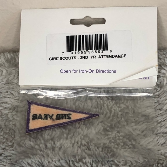 Girl Scouts | Other | Nwt Girl Scouts Iron On Fun Patch 2nd Second Year ...